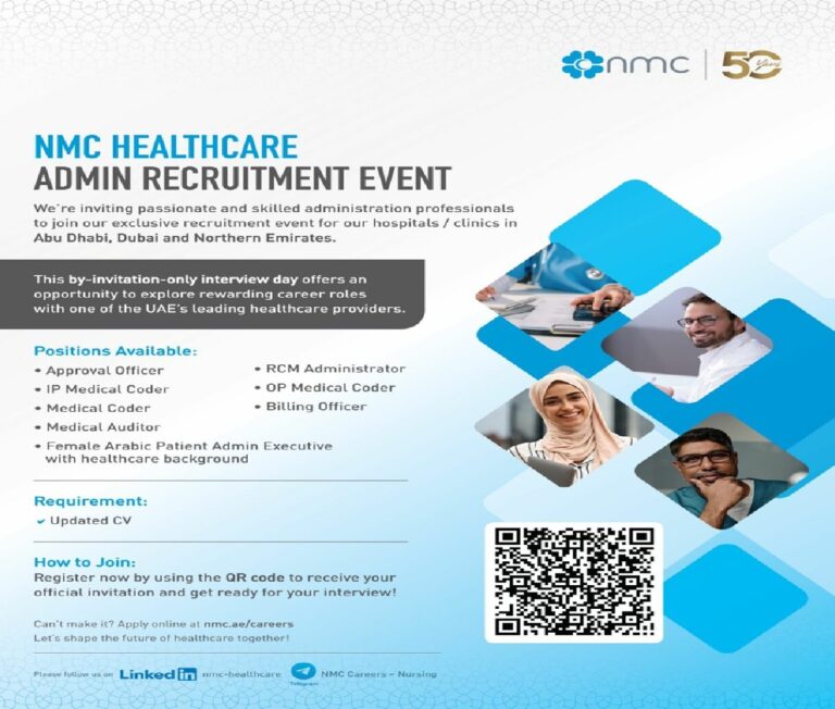 NMC Healthcare Group UAE Careers