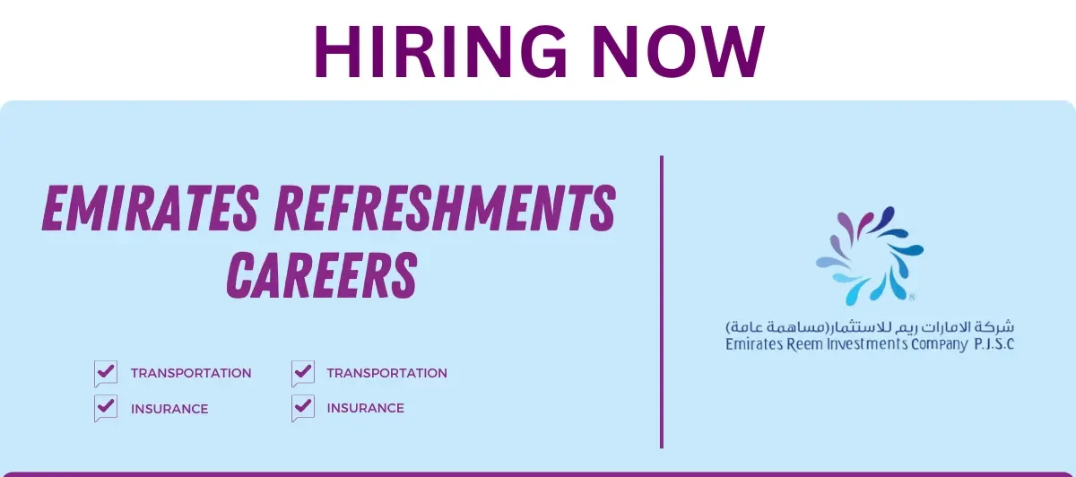 Careers emirates refreshments : APPLY NOW FOR THE LATEST VACANCIES